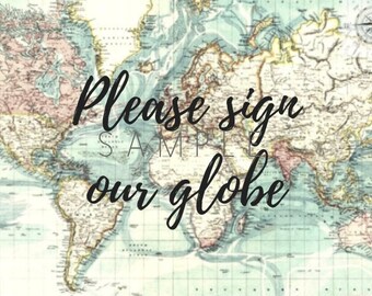 Find your destination sign Travel wedding decor | Etsy