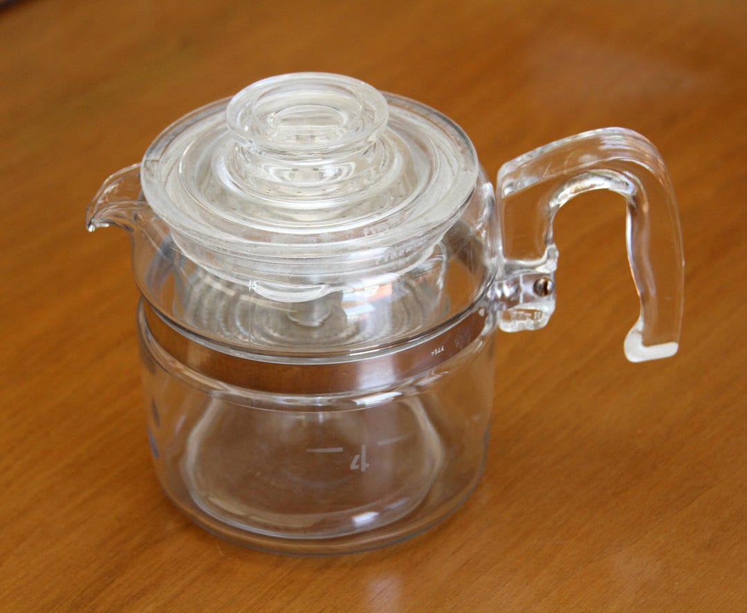 Vintage Pyrex Flame Ware 7754-B Glass Coffee Percolator Complete! - Etsy