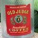 Rare 1950's OLD JUDGE Coffee Jar With Original Paper Label Metal ...