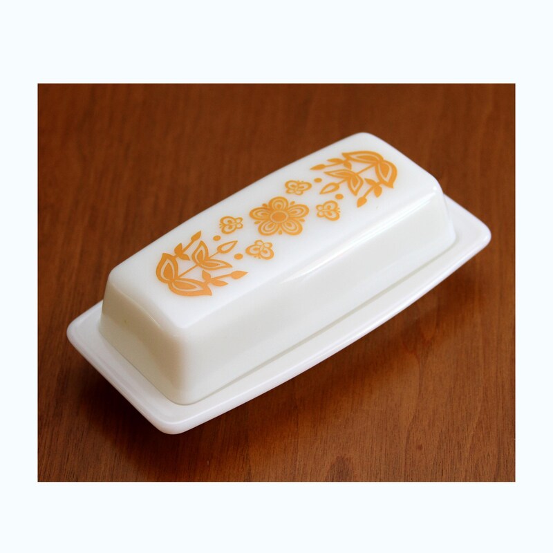 Retro Butter Dish - Etsy