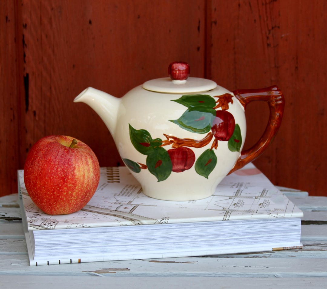 Vintage Franciscan "apple" Pattern Tea Pot Made in England Mint! - Etsy