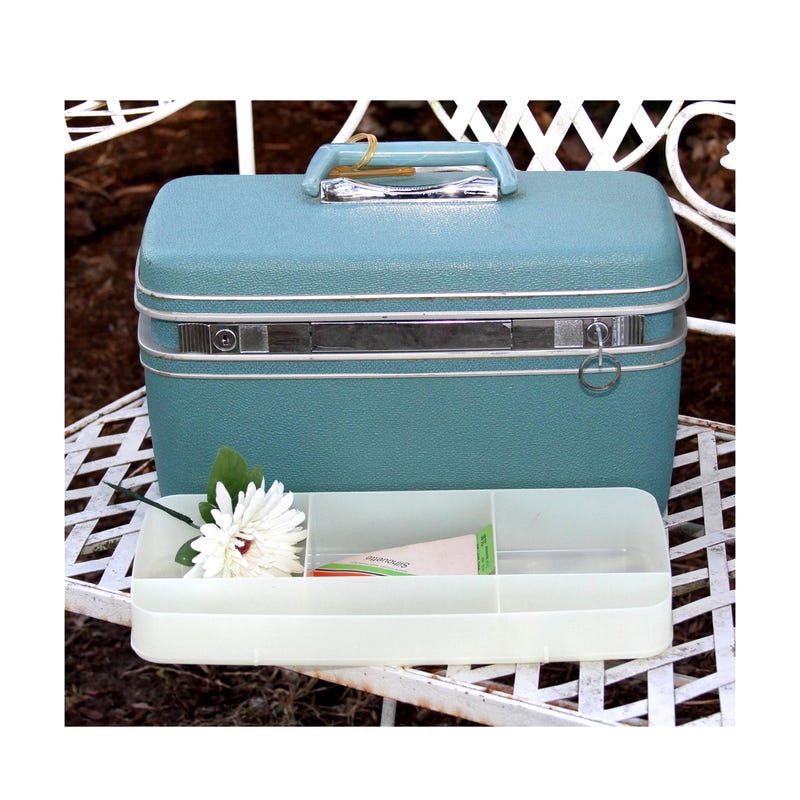 Vintage 1960 Make up Bag - Etsy