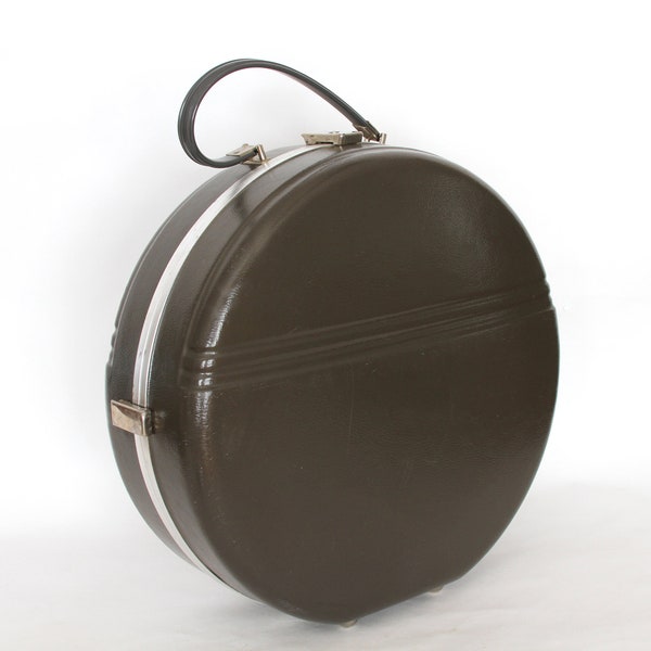 Round Suitcase - Etsy