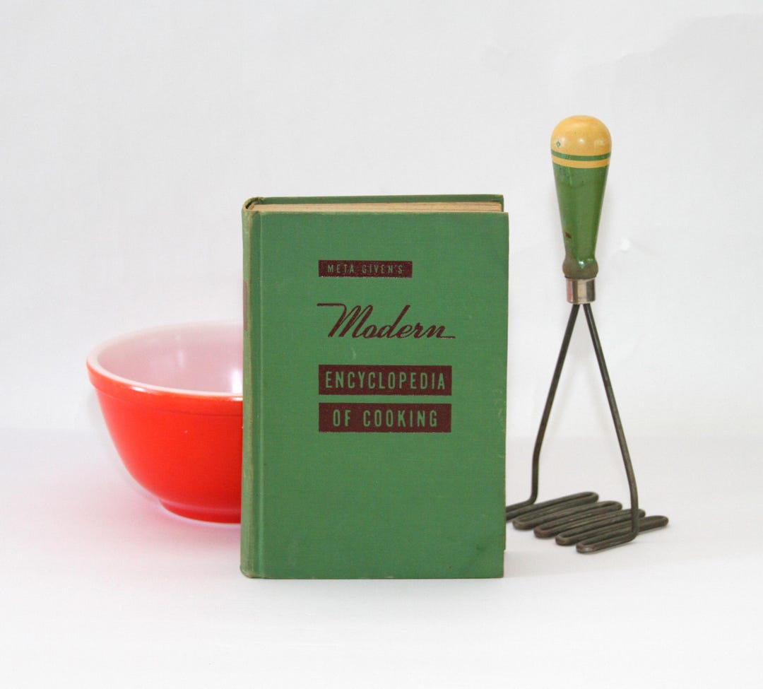Vintage Cookbook Meta Givens Modern Encyclopedia of Cooking 1951 - Etsy