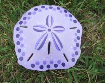Hand Painted Sand Dollar | Beach Art | Beach Decor | Bathroom & Home ...