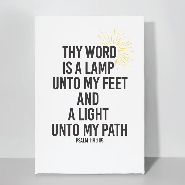 Light Unto My Path - Etsy