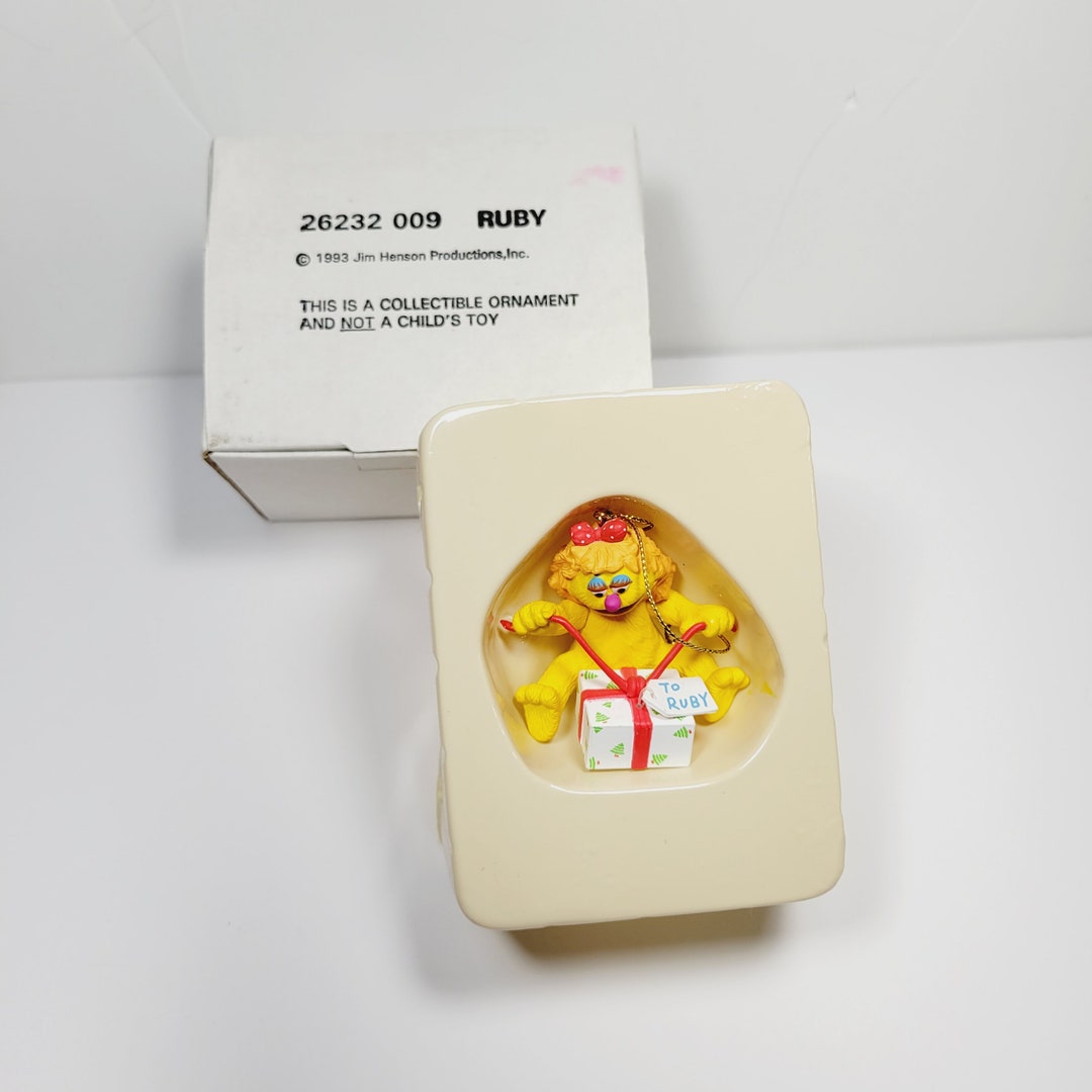 1993 RUBY of Sesame Street Fame by Grolier Collectibles MINT! - Etsy