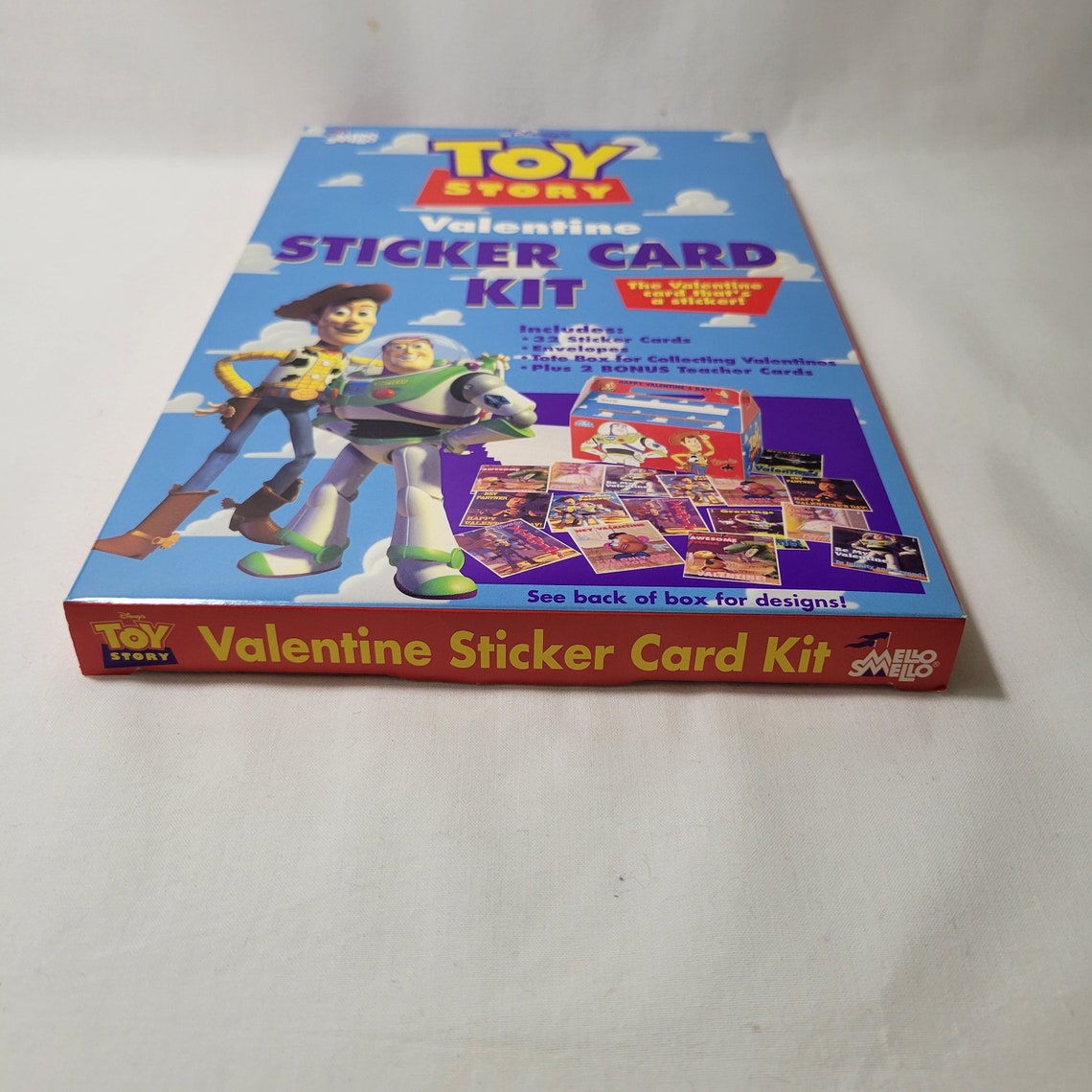 1996 TOY STORY Valentine Sticker Card Kit MINT Never Out of - Etsy
