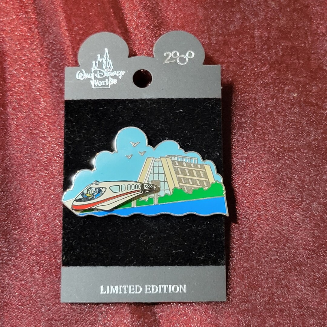 2000 LIMITED EDITION 10,000 Disney Pin Contemporary Resort With ...