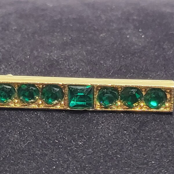 Emerald Green Pin - Etsy