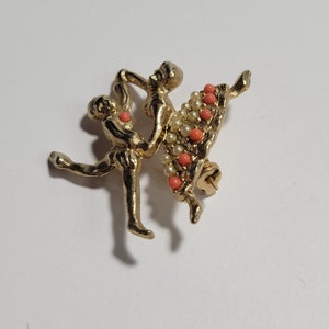 50s Dancer's Ballroom Figural Pin - Etsy