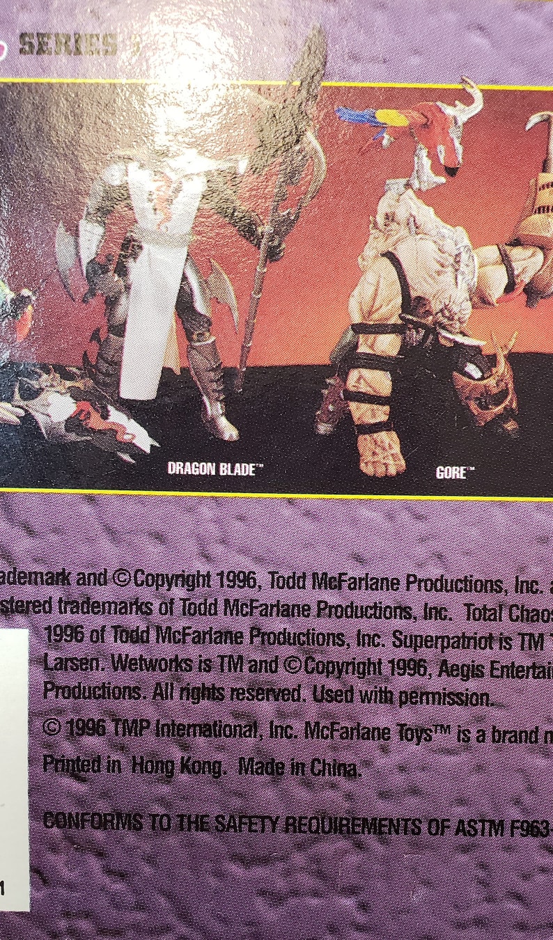 1996 Special Edition Mutant Spawn Series 6 - Etsy