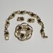 Vintage Sarah Coventry Signed Set Bracelet-brooch-earrings Golden ...