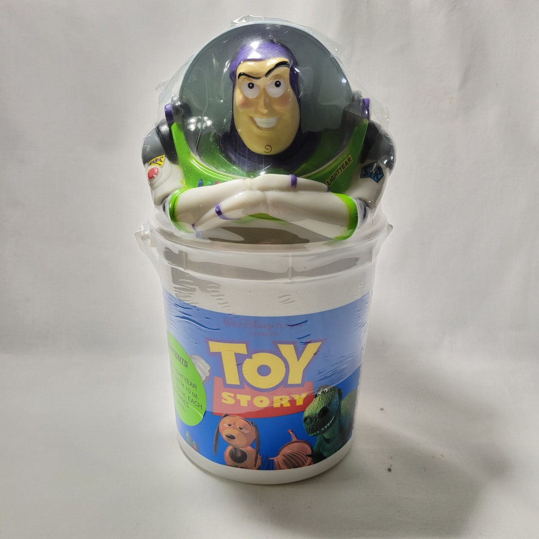 1995 "rare" Buzz Lightyear Bubble Bath Set "factory Sealed Never Used ...
