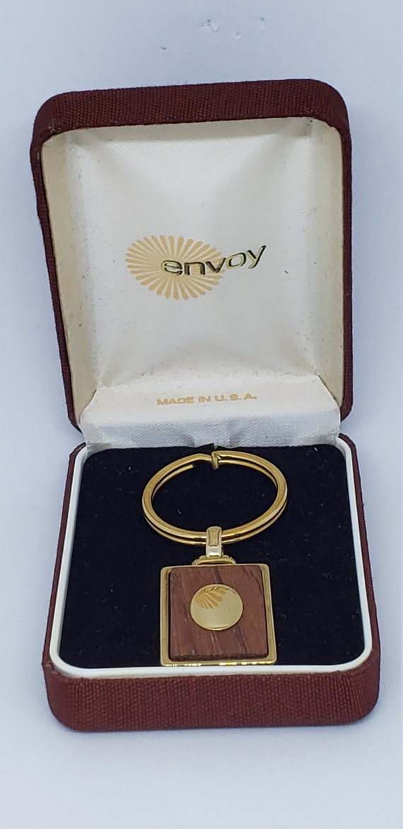 70s/80s Key Fob by Envoy Made In U.S.A. In Original B… - Gem