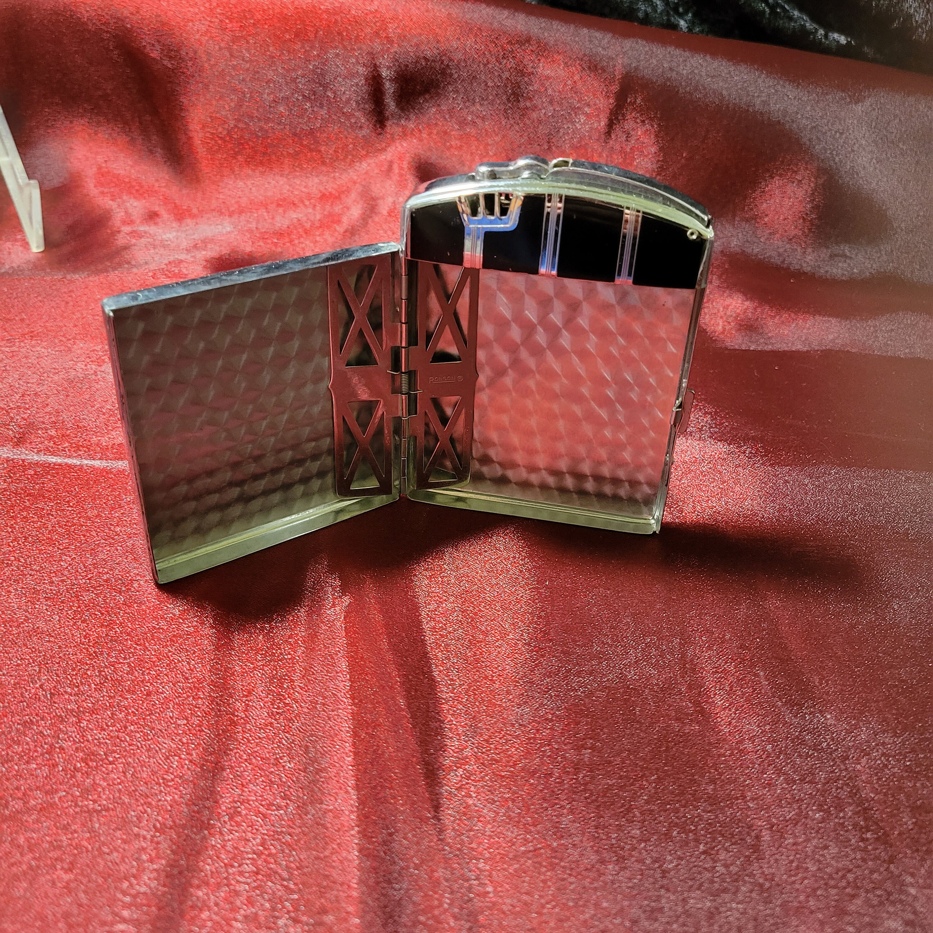 Art Deco "ronson Twentycase" Cigarette Case and Lighter Combo With ...