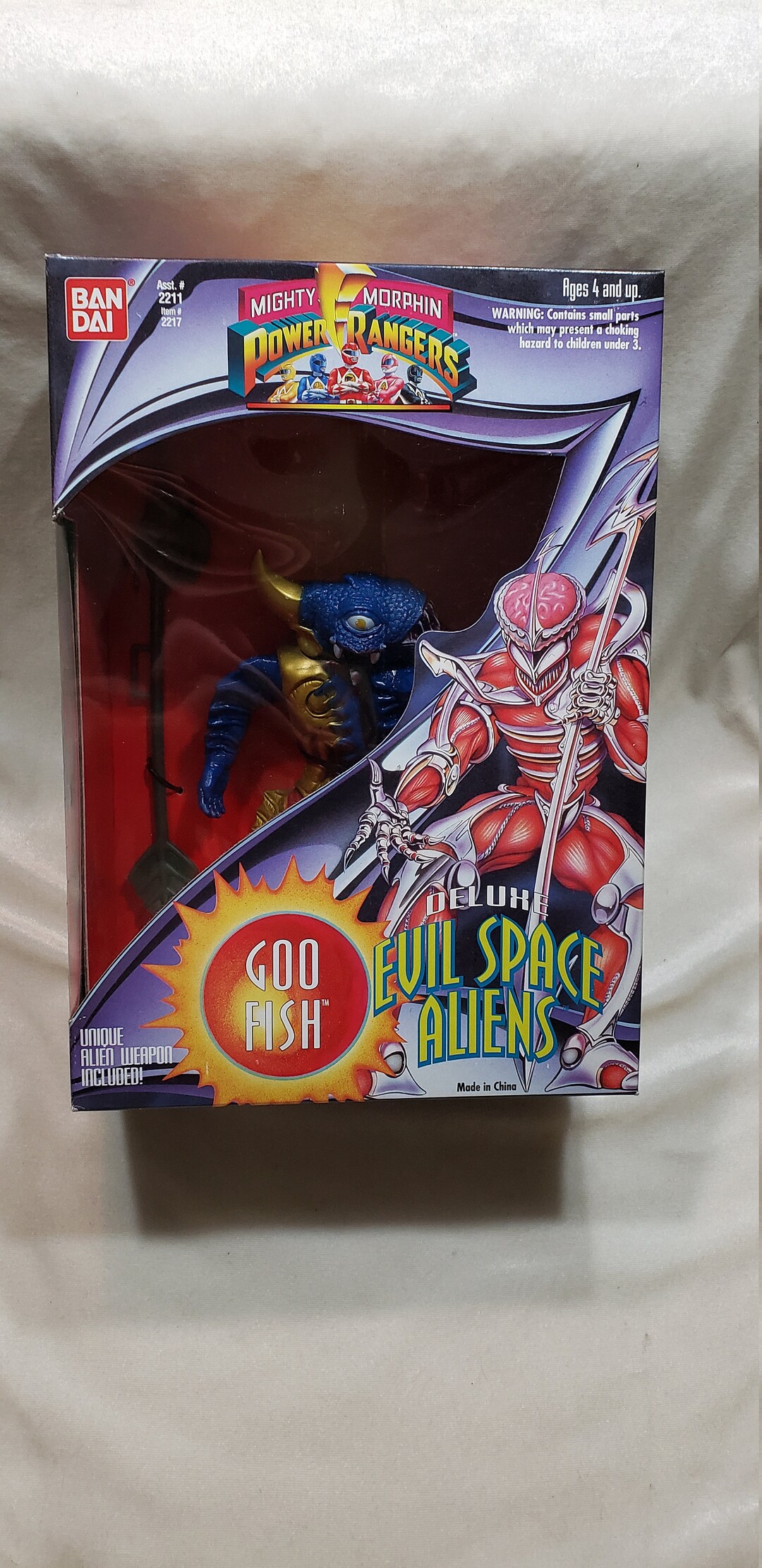 MINT! 1994 "goo Fish" Deluxe "evil Space Aliens" From M.M.P.R. Factory ...