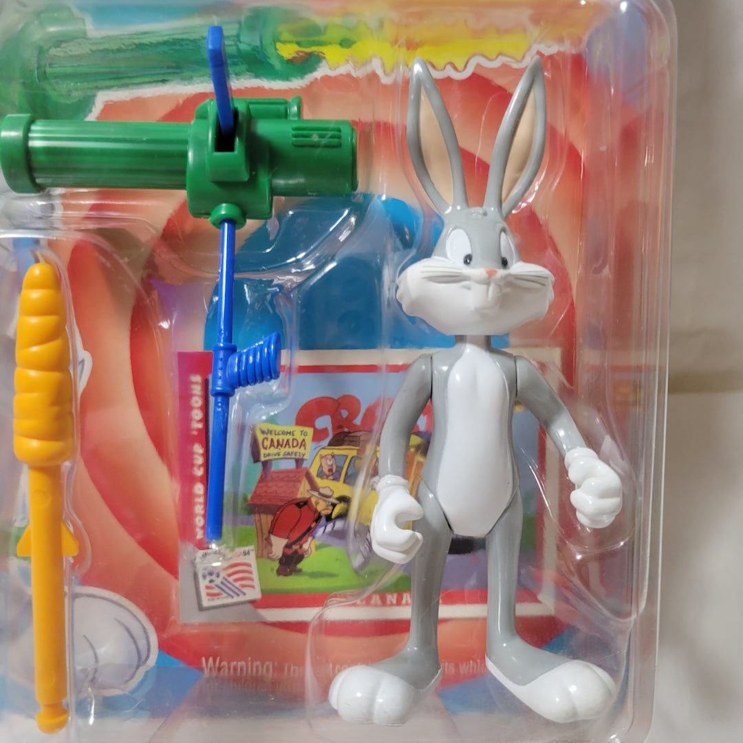 1993 bugs Bunny Action Figure looney Tunes by TYCO World Cup '94 ...