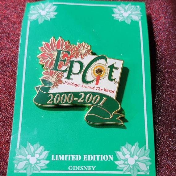 Vintage Disney Epcot 2001 Official Pin Trading Mickey… - Gem