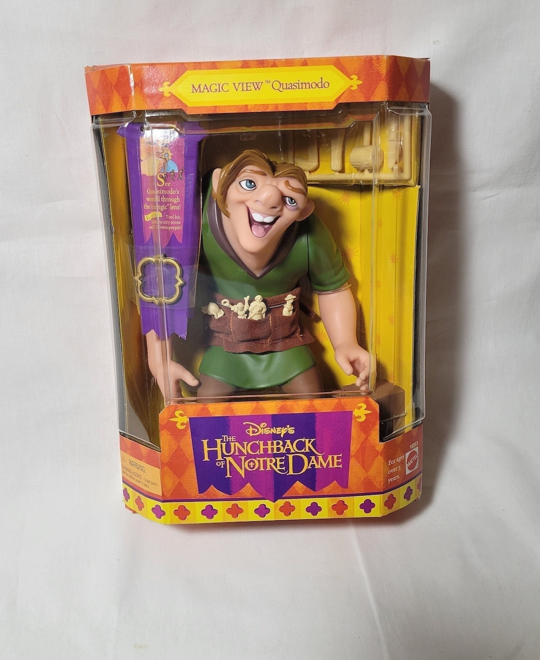 1995 Quasimodo Doll/figure Disney's the Hunchback of Notre Dame MINT ...