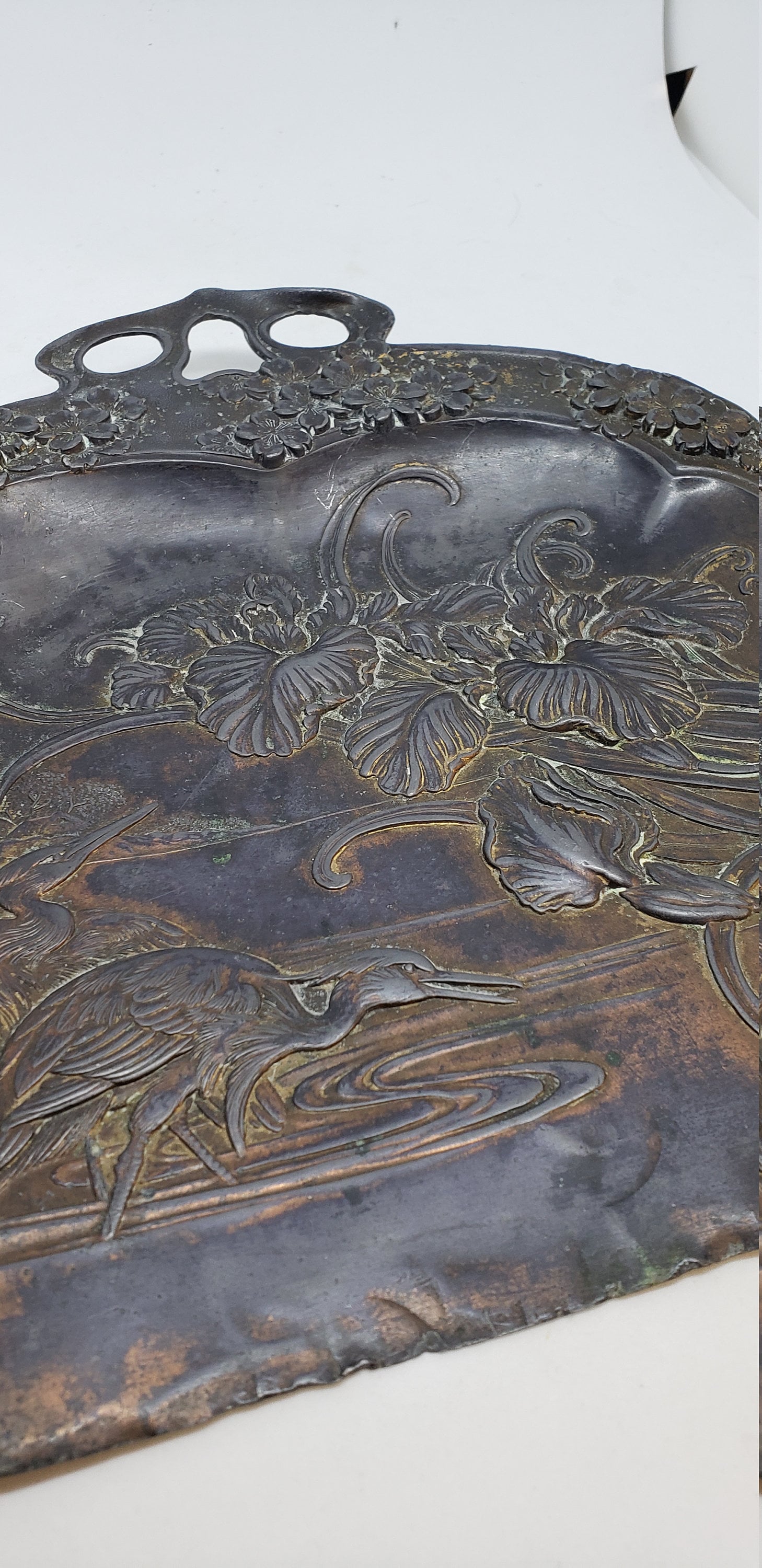 Antique Art Nouveau Butlers Table Crumbing Tray - Etsy