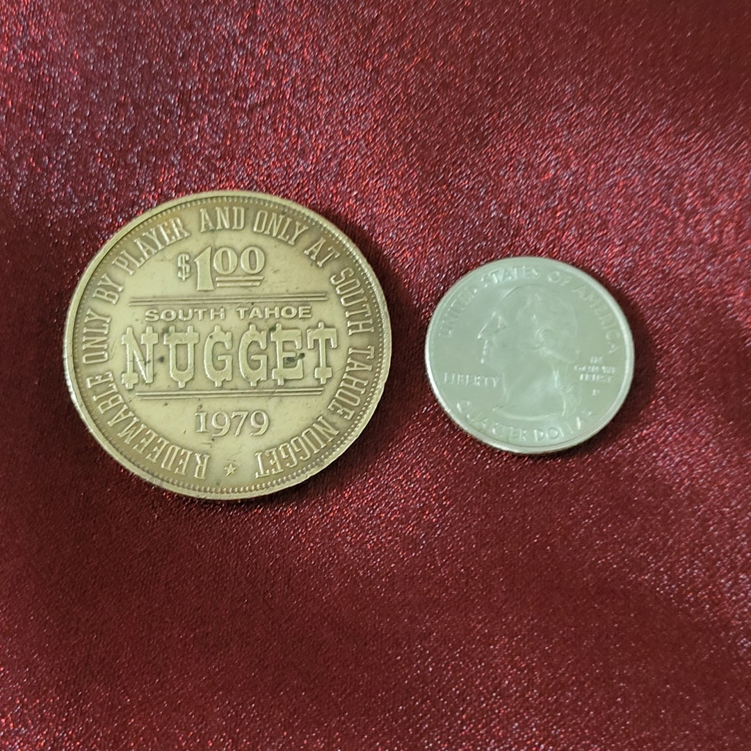 1979 Vintage 0ne Dollar Gaming Token SOUTH TAHOE NUGGET Nevada - Etsy