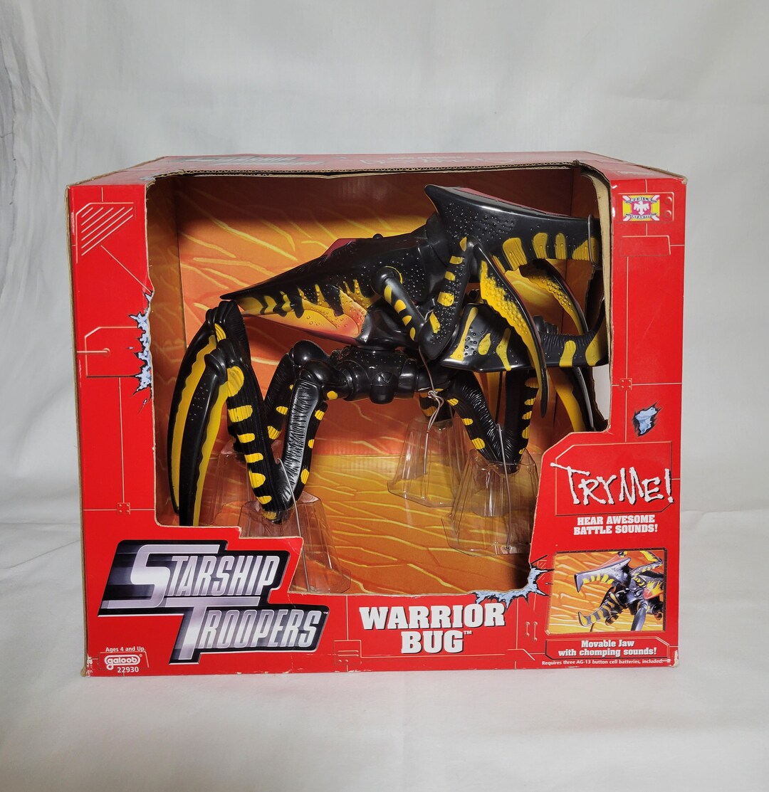 NEW REDUCED Price RARE Starship Troopers Large Warrior Bug 1997 Galoob ...