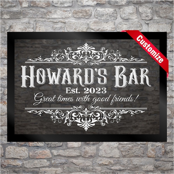 Large Bar Signs - Etsy