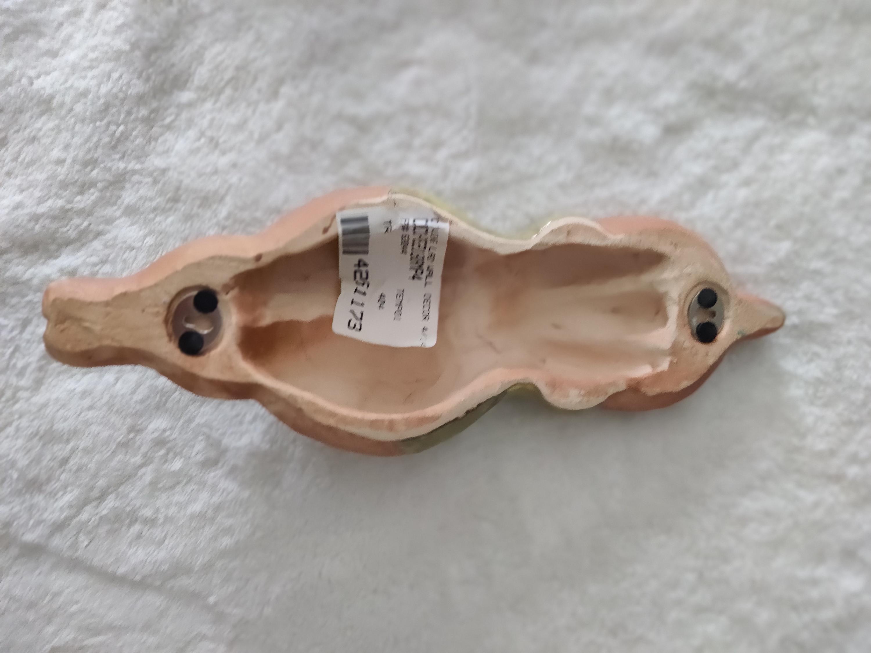 Vintage Diving Swimming Lady Swimsuit Shape Figure Clay Ceramic Wall ...