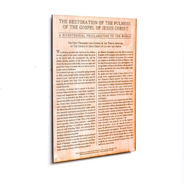 Proclamation - Etsy