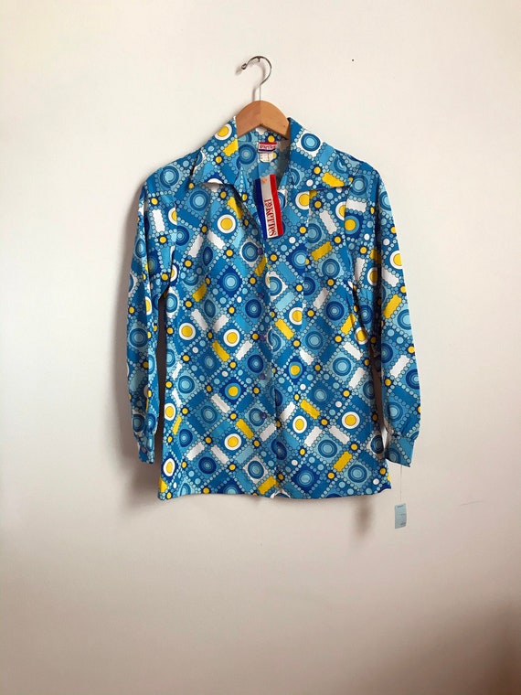 Vintage 70’s Pykettes Disco Shirt - ayanawebzine.com