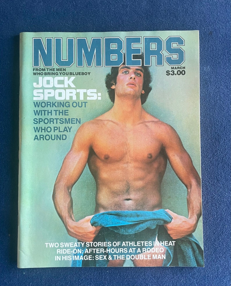 Numbers Gay Magazine March 1981 Etsy