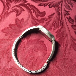 Vintage, Times Square, Quartz, Silver, Analog, Wrist Watch, Metal ...