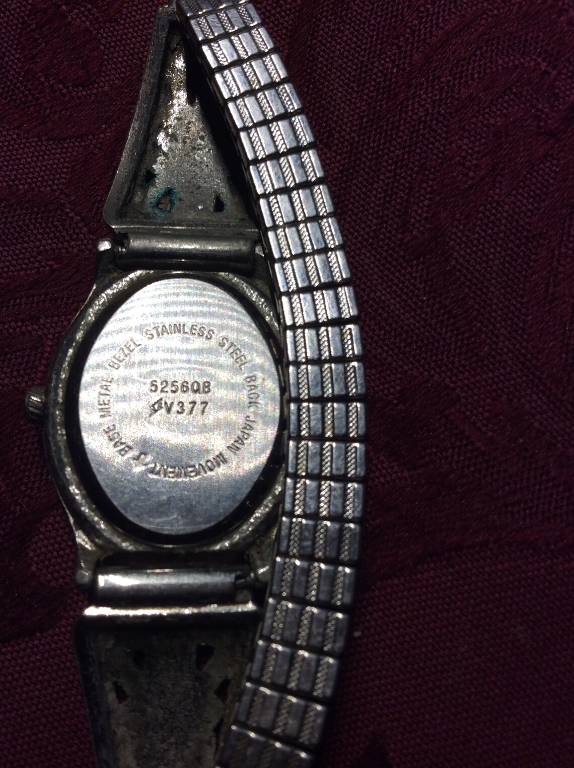 Vintage, Times Square, Quartz, Silver, Analog, Wrist Watch, Metal ...