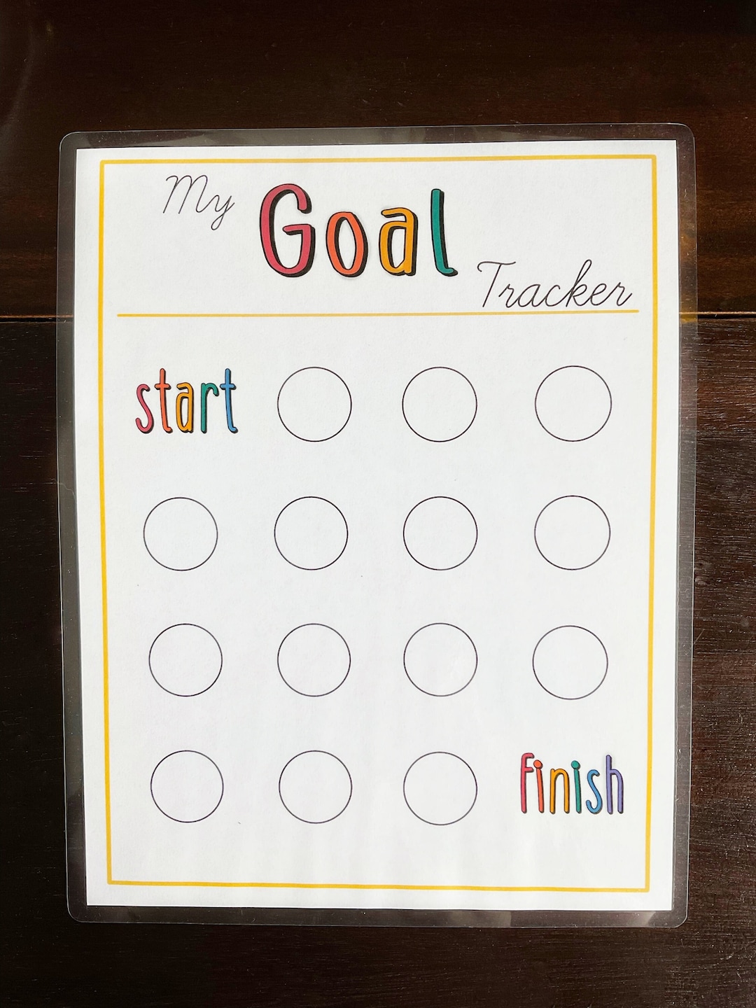 Reward chart Goal chart Behavior chart for kids goal chart - Etsy España