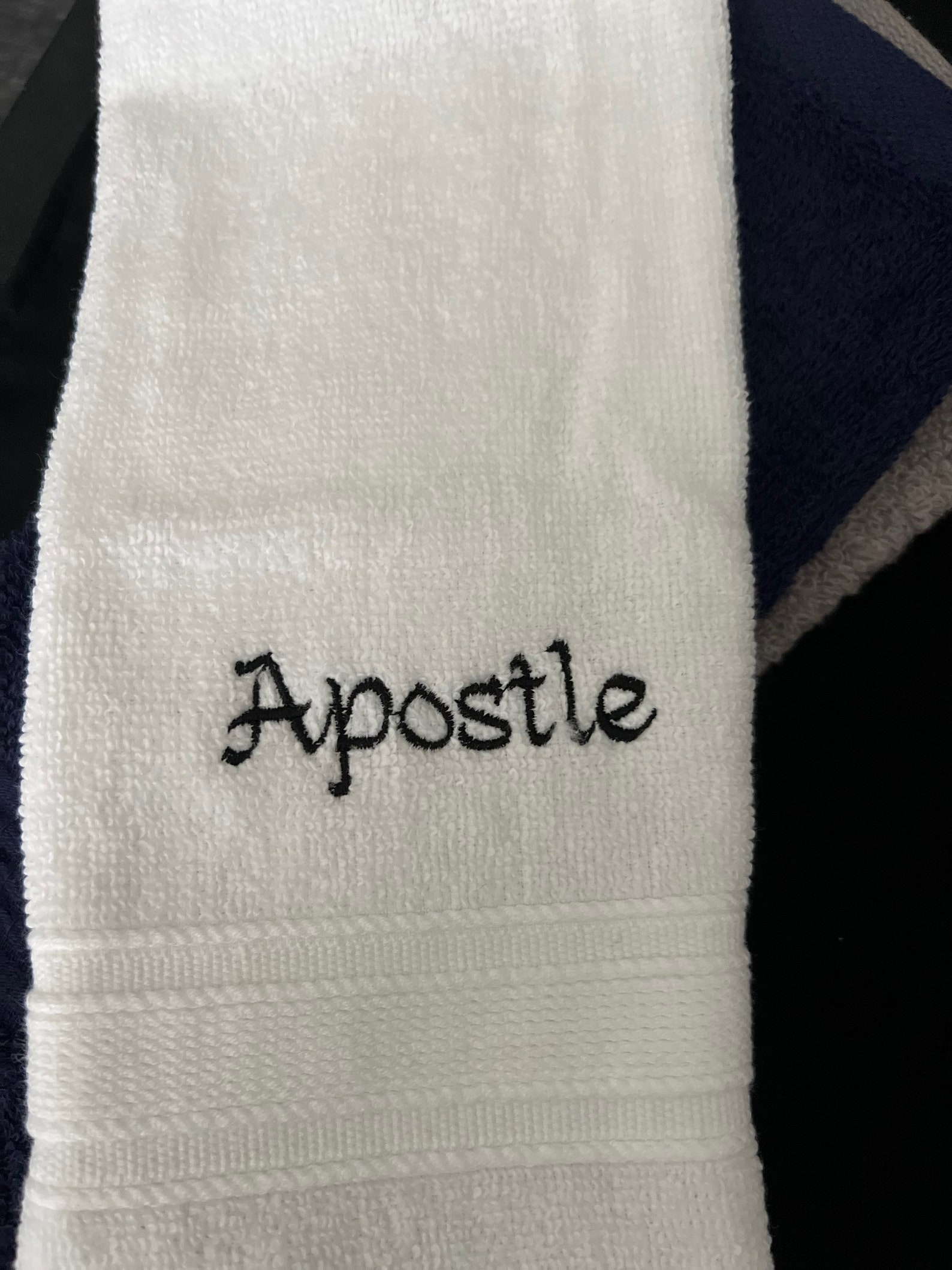 Embroidered Face Towels, Customized Face Towels, Minister Towels ...