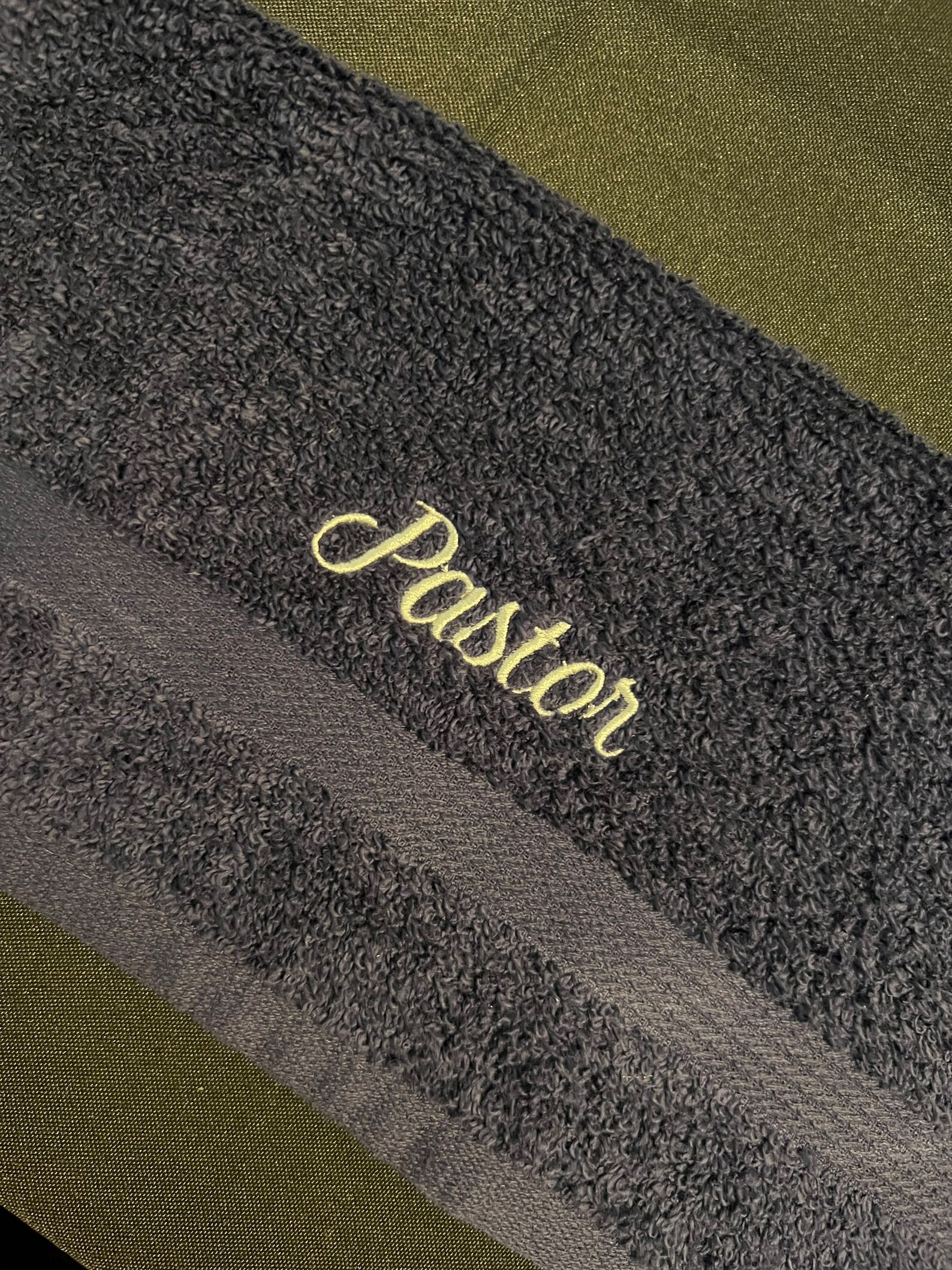 Embroidered Face Towels Customized Face Towels Minister - Etsy