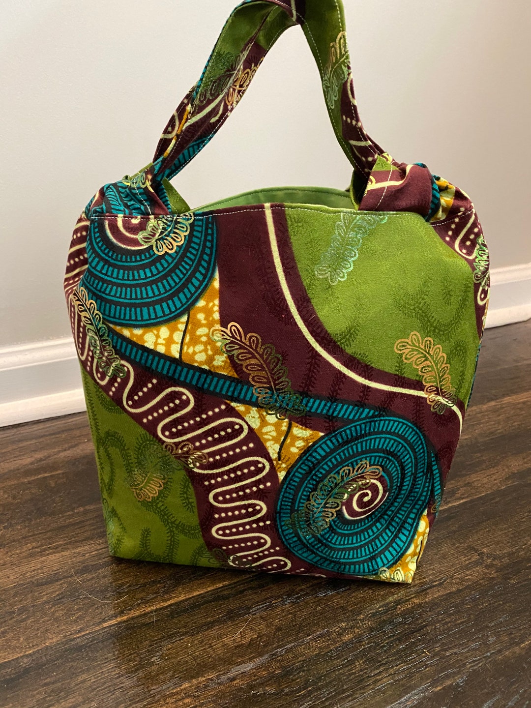 3 Piece Bag Set (african Print) - Etsy