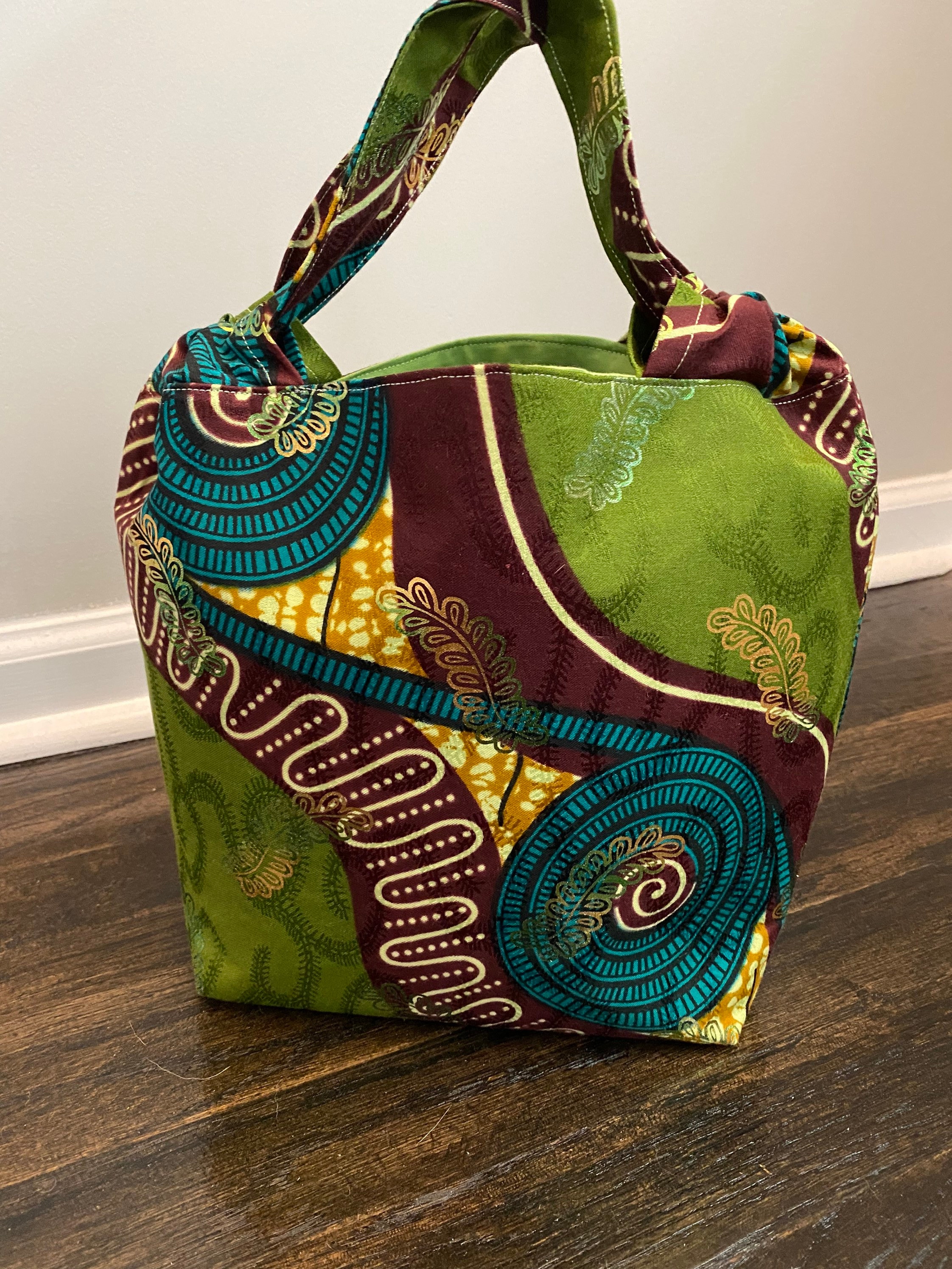 3 Piece Bag Set (african Print) - Etsy