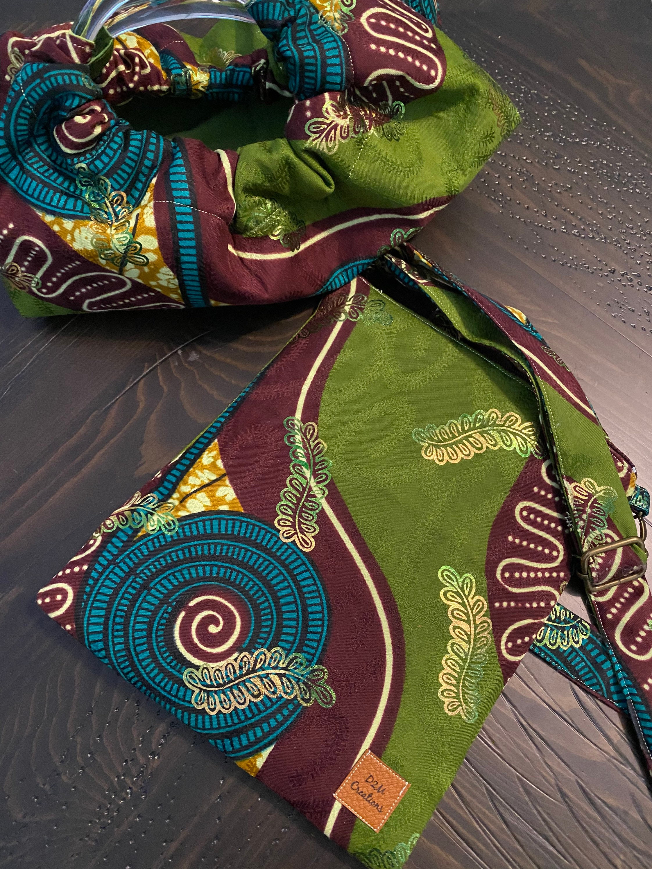 3 Piece Bag Set (african Print) - Etsy