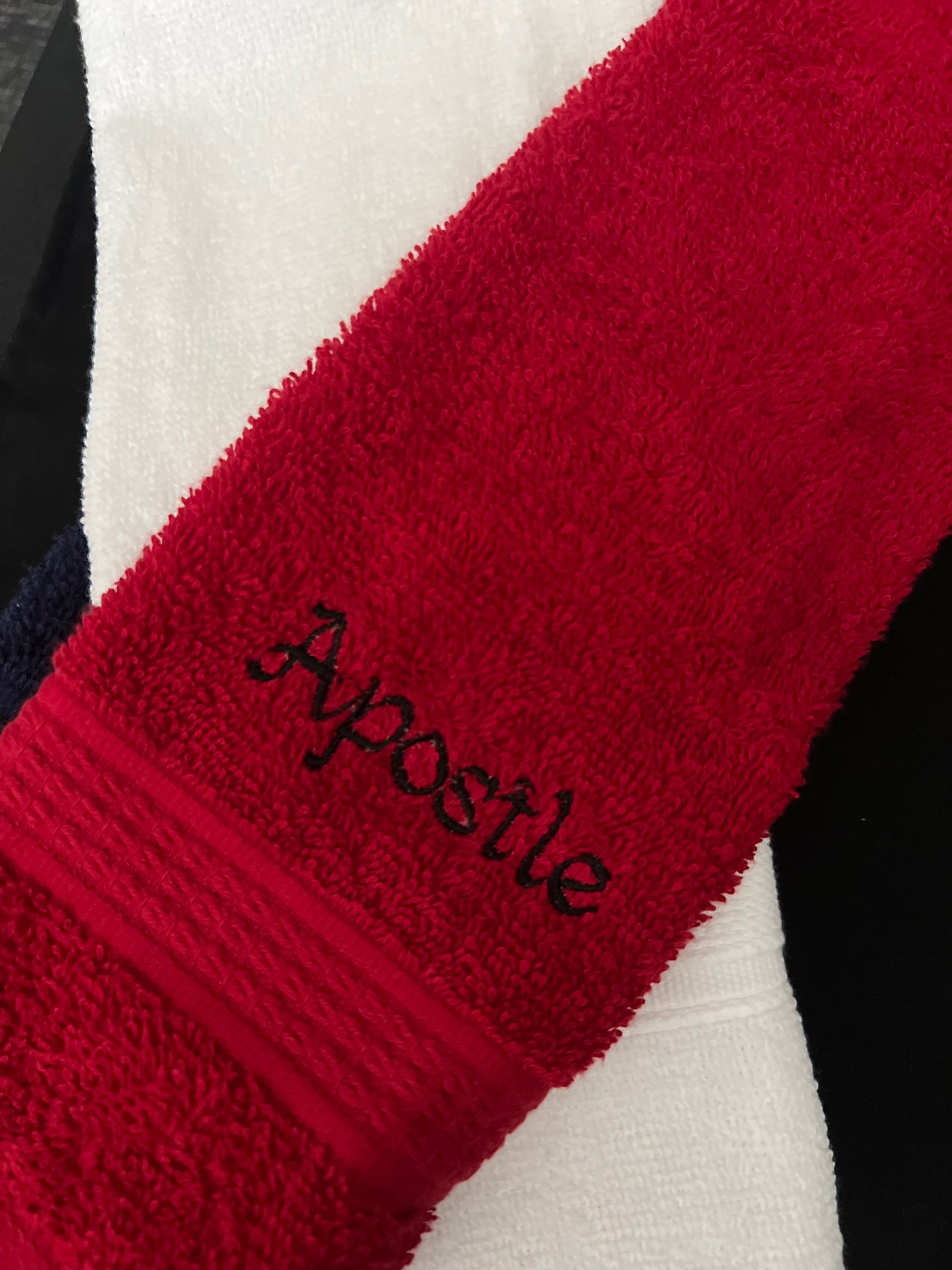 Embroidered Hand and Face Towel Set, Customized Towels, Ministry ...