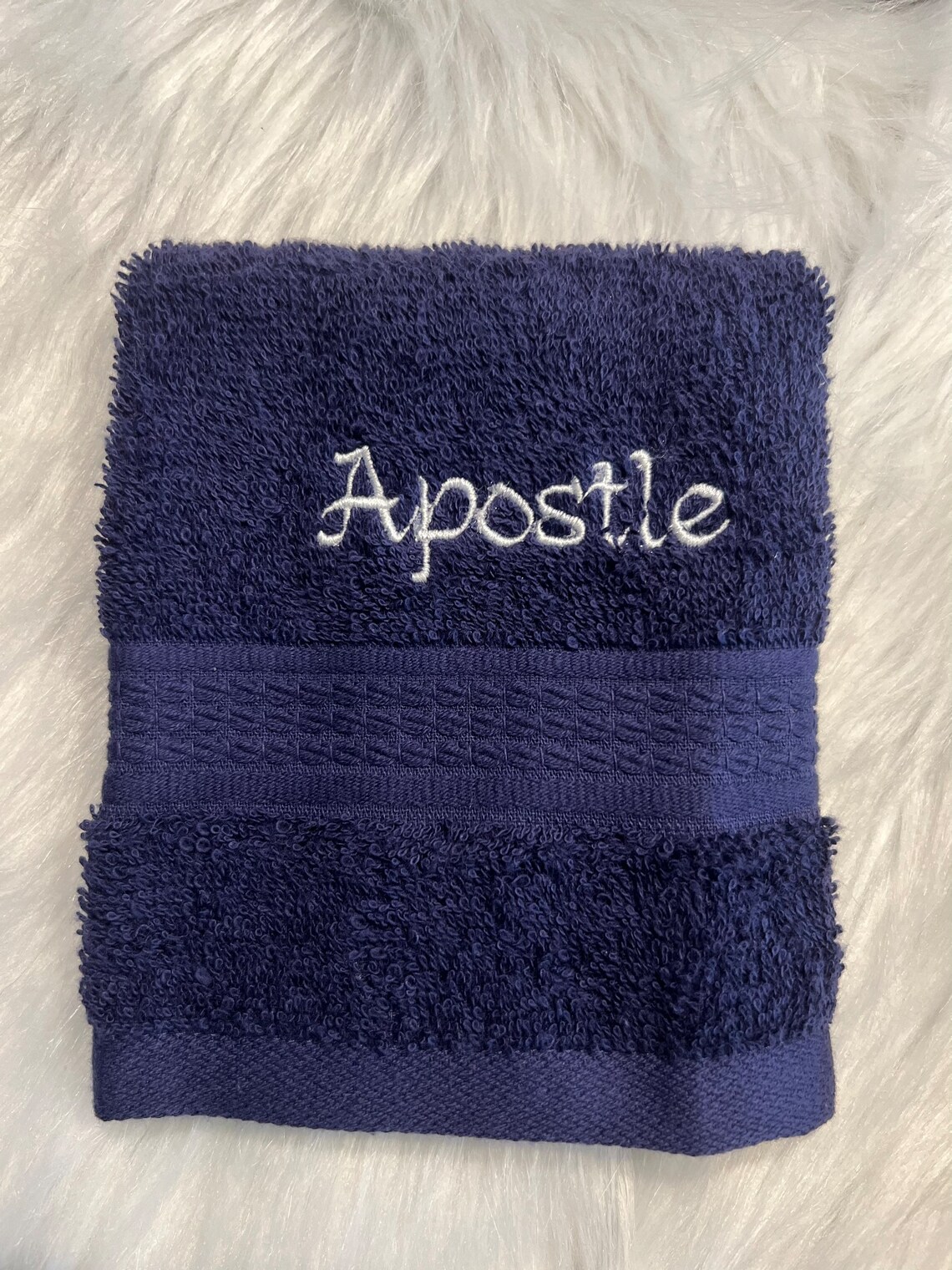 Embroidered Face Towels Customized Face Towels Minister - Etsy