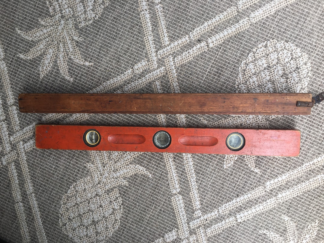 Antique Stanley Level With Case - Sweetheart Era - #257 - Etsy