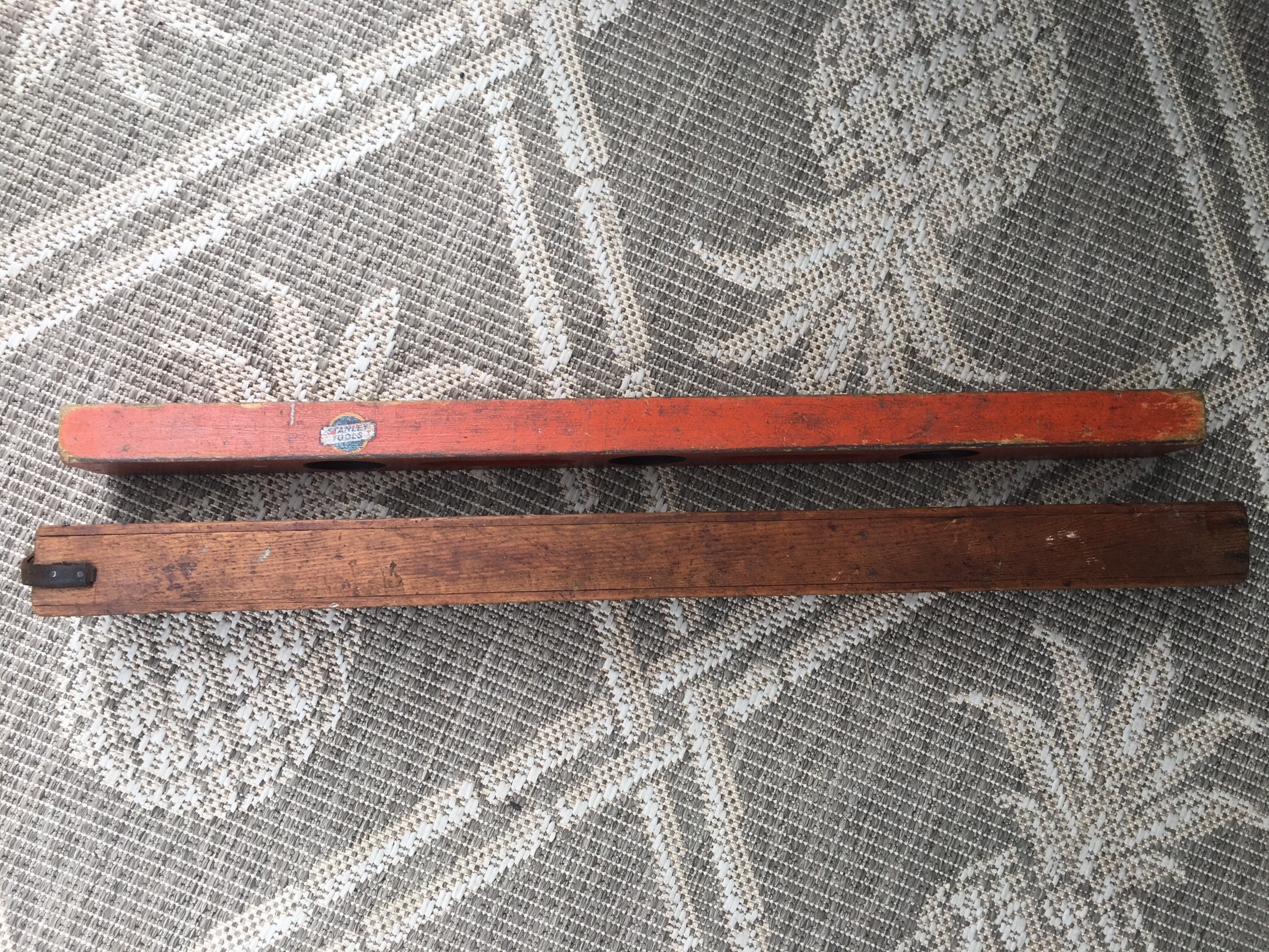 Antique Stanley Level With Case - Sweetheart Era - #257 - Etsy