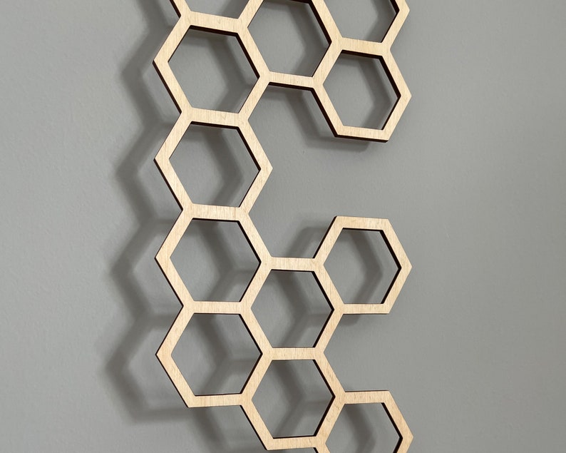Extra Tall Hexagon Plant Trellis SVG DXF PDF: Laser Cut File - Etsy