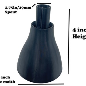 Threaded Screw on Funnel Attach to Soda and Spray Bottles Mutli-use ...