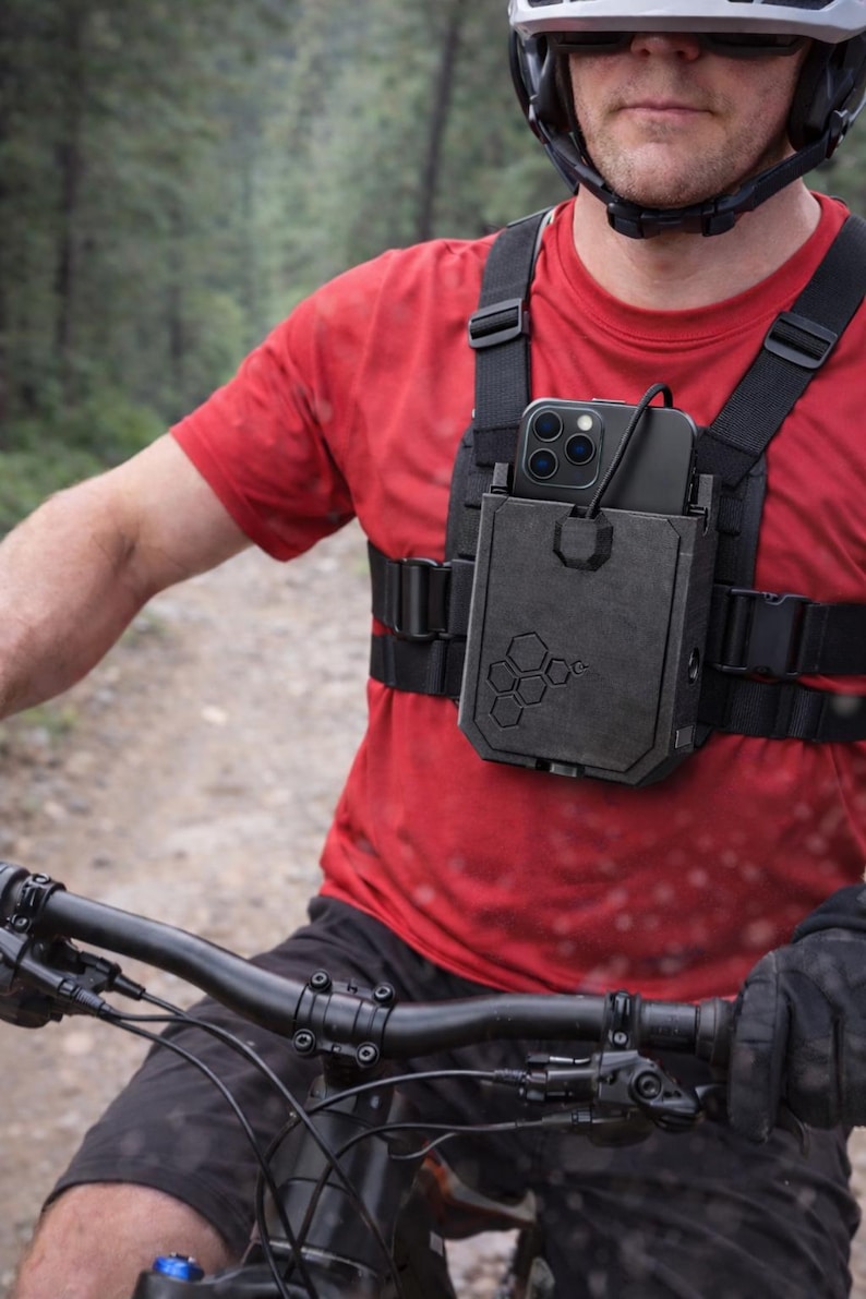 Universal MOLLE Phone Holder | Tactical Vest Plate Carrier Mount ...