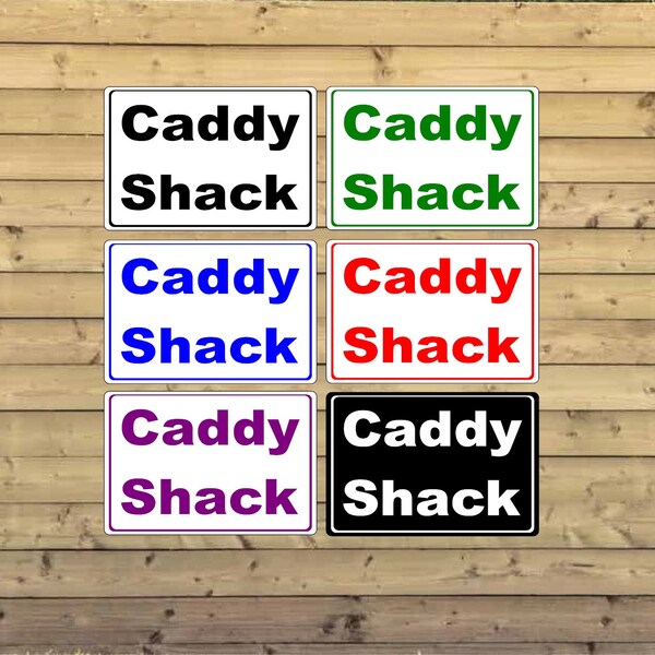 Caddy Shack - Etsy