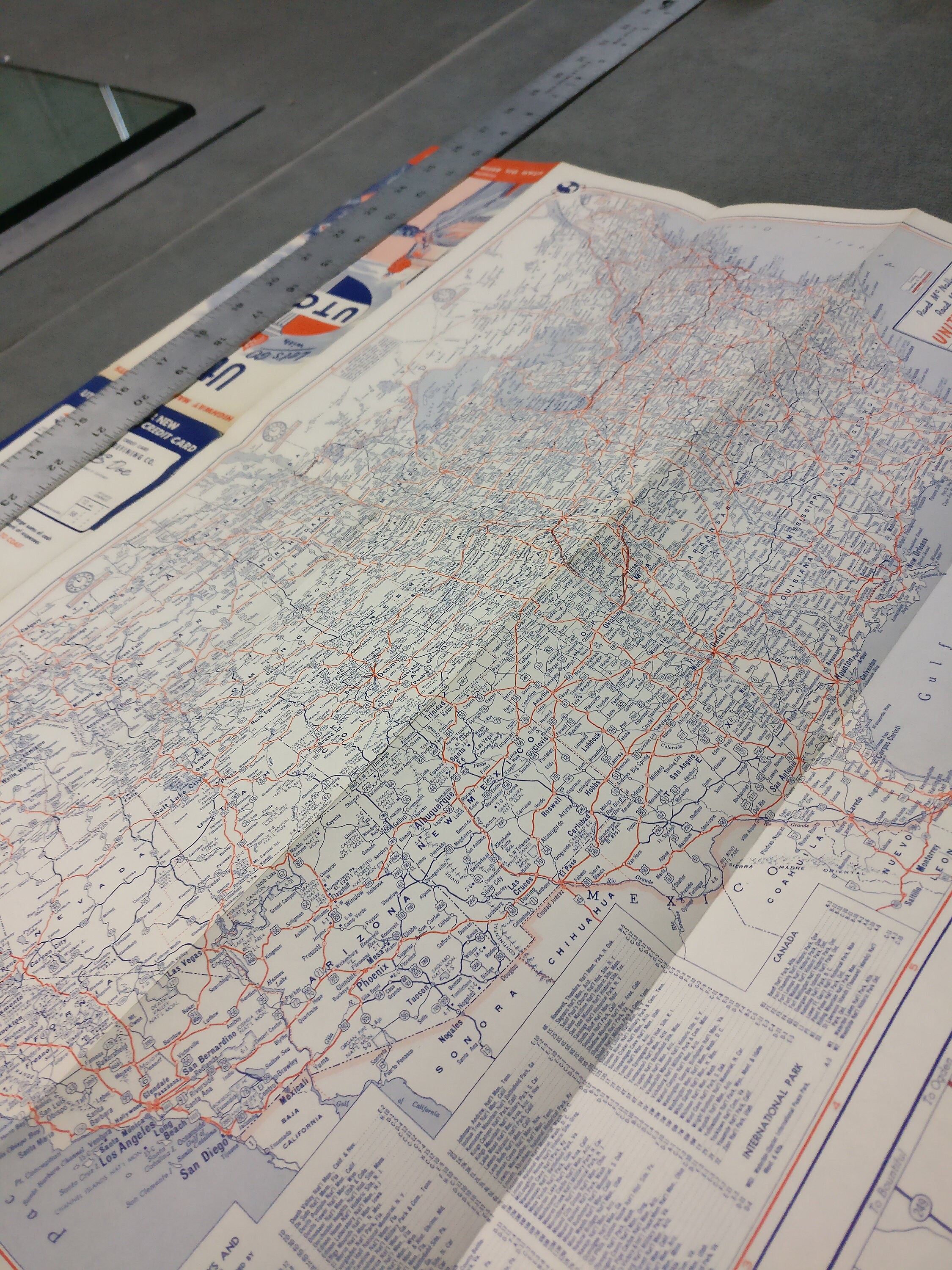Vintage and Rare Utoco Highway Map Utah and Idaho - Etsy