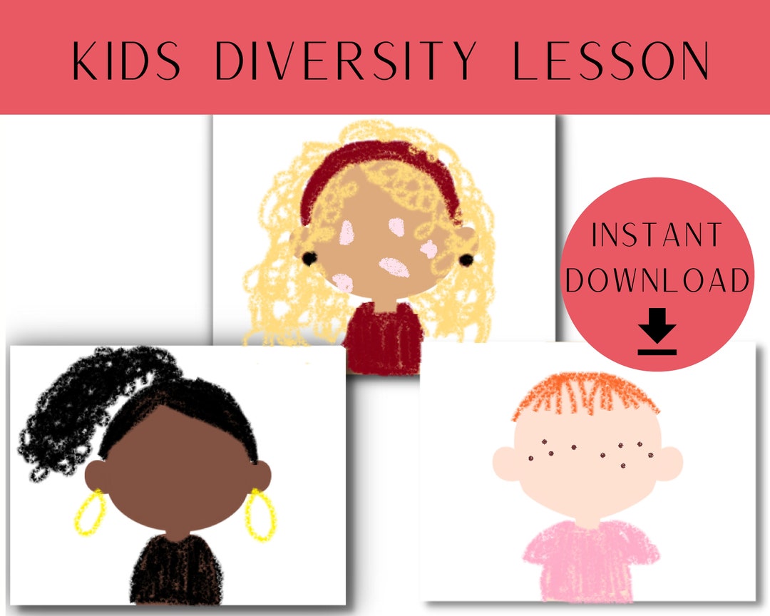Kids Diversity Lesson - Etsy